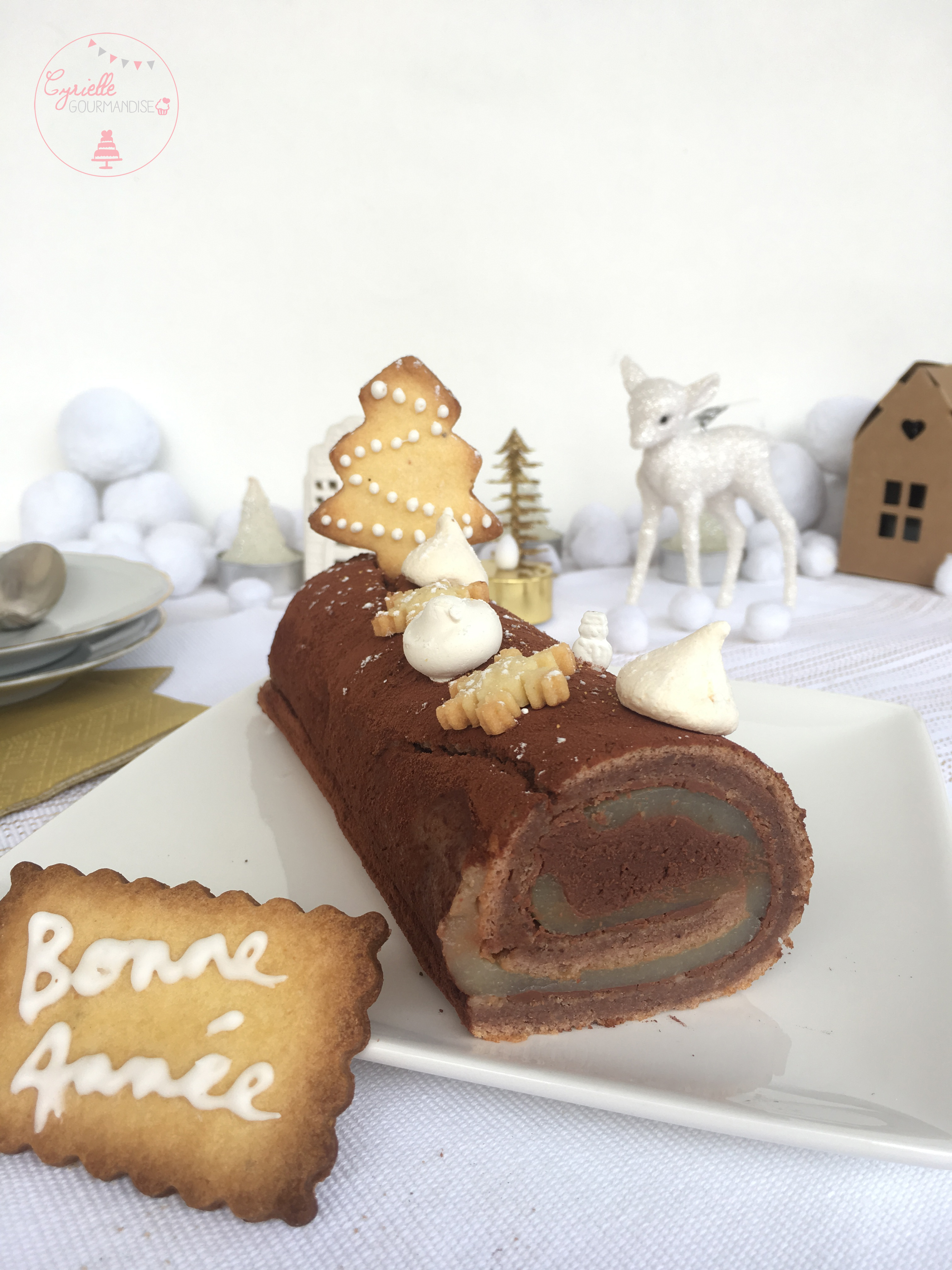 Bûche Poire-Chocolat au Poivre Voatsiperifery {Foodista Challenge #26 ...