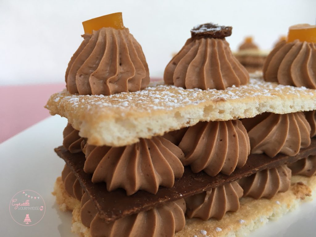 Dacquoise Chocolat au Lait-Passion façon Mogador – Cyrielle Gourmandise