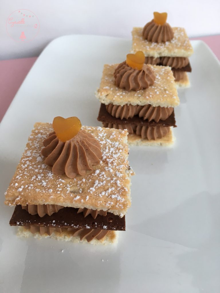 Dacquoise Chocolat au Lait-Passion façon Mogador – Cyrielle Gourmandise